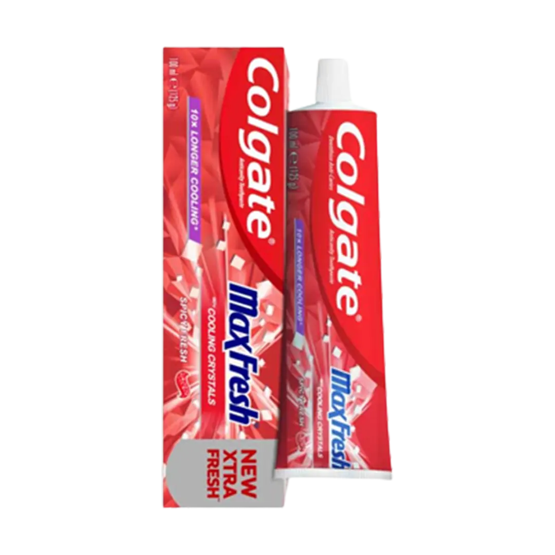 Colgate MaxFresh Cooling Crystals Spicy Fresh Toothpaste - 100ml ...