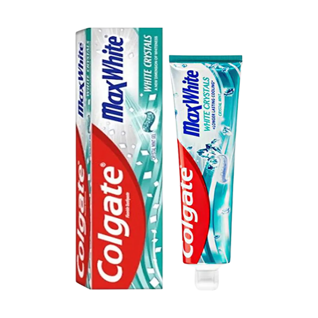Colgate MaxWhite Whitening Crystal Mint Gel Toothpaste - 100ml – Beirut ...